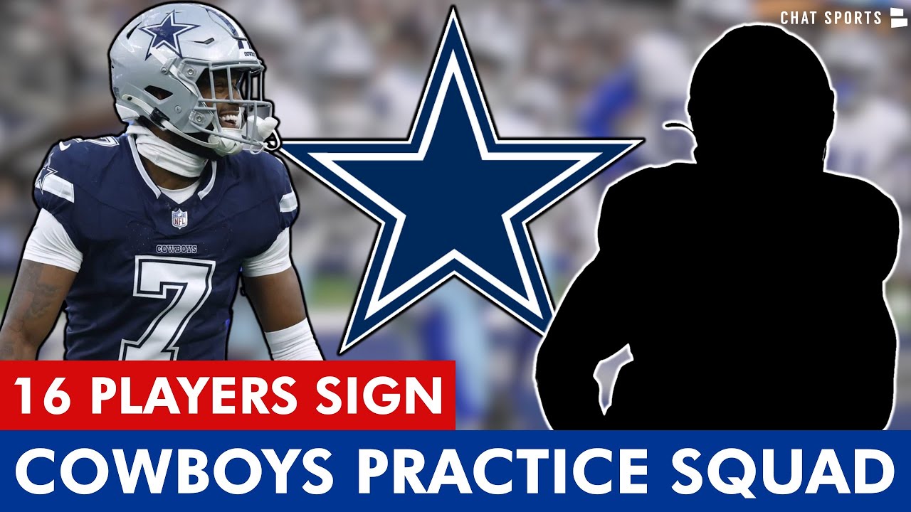 🚨 Dallas Cowboys News: Cowboys Make 6 Roster Moves + Sign 16 Players To ...