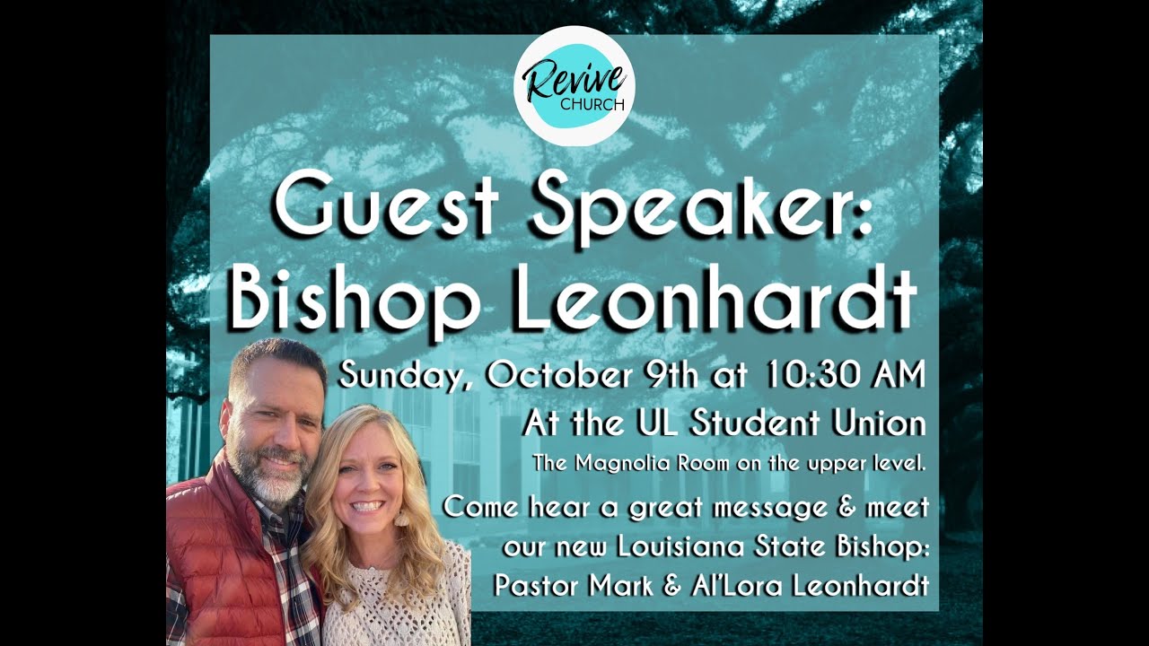 The Promise of Power - Guest Speaker Bishop Mark Leonhardt - YouTube