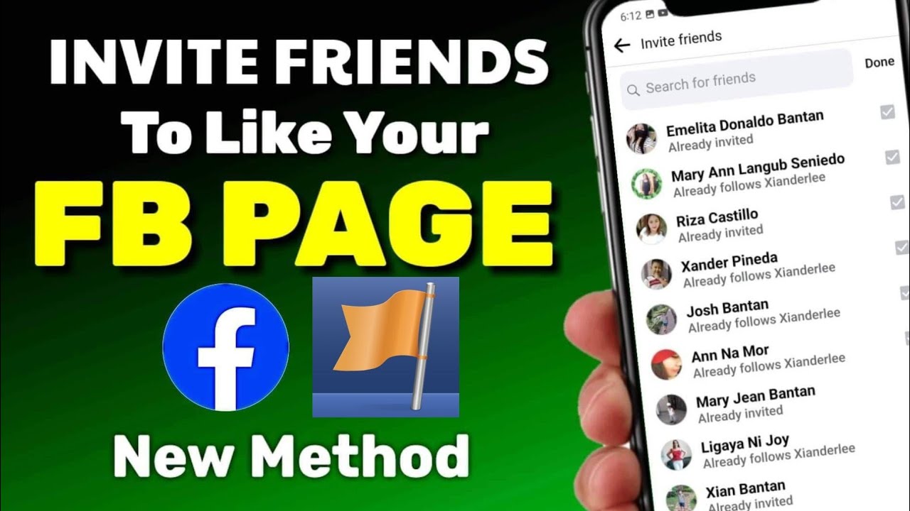 How To Invite Friends To Like Our Facebook Page - New Method 2022 ...