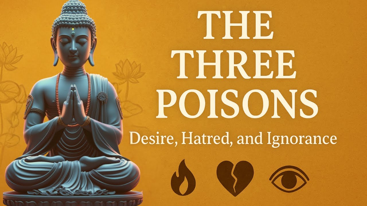 The Three Poisons – How Desire, Hatred, and Ignorance Cause Suffering ...