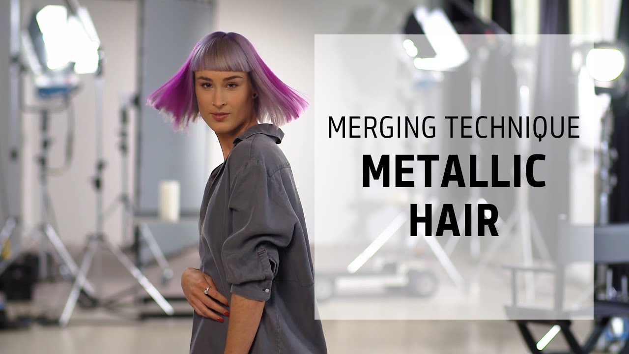 Metallic Hair Color Merging Technique | Let's Play Elumen Series ...