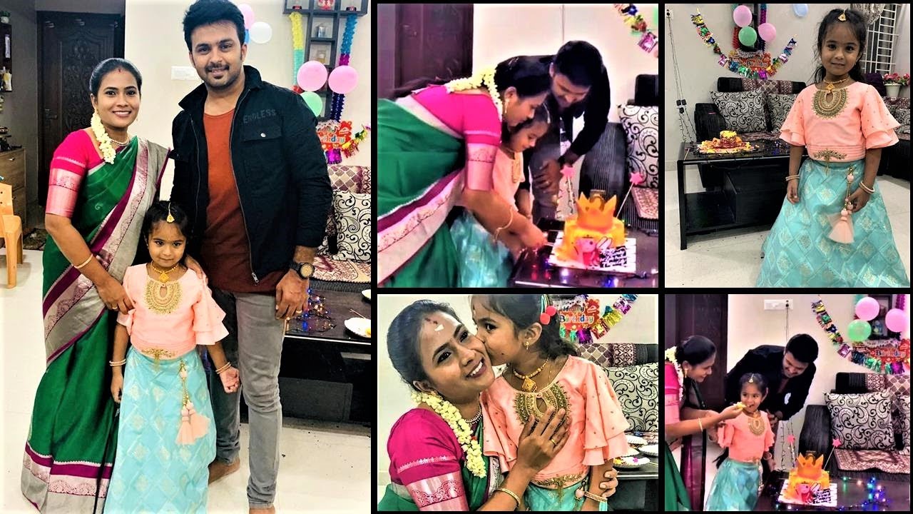 Pandian stores Serial Actor Venkat (Jeeva) Daughter Birtha day ...