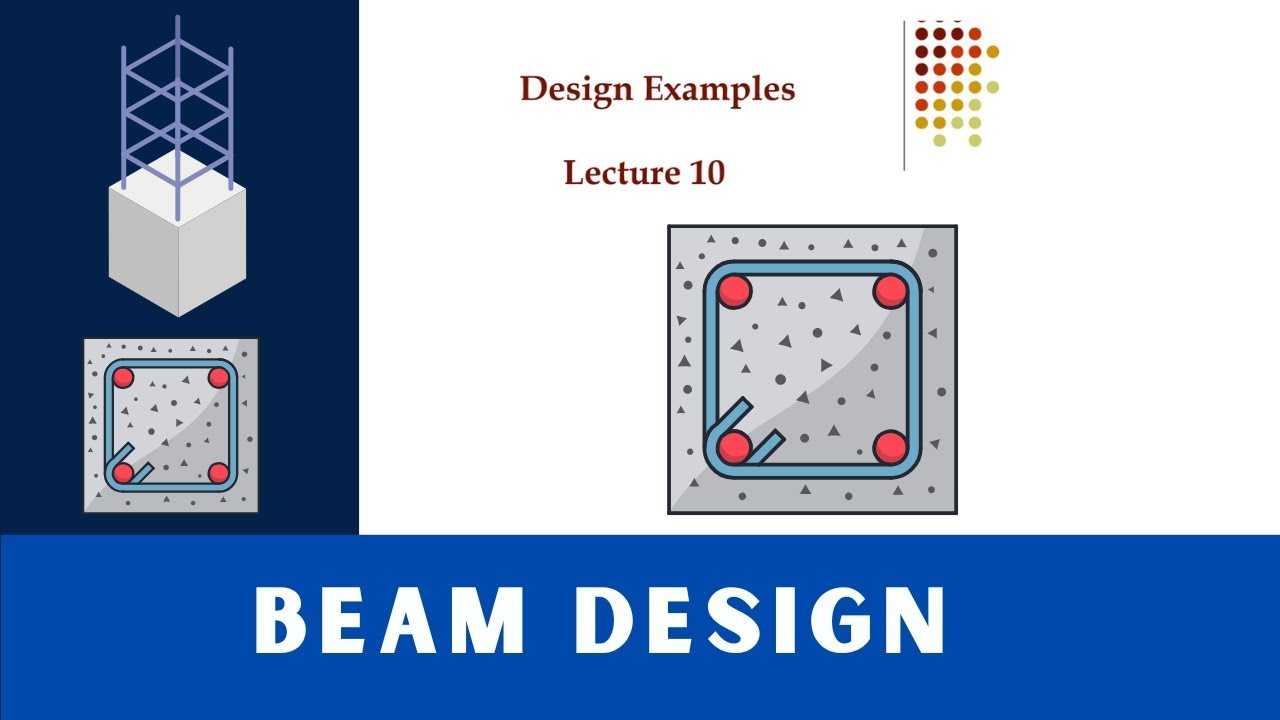 Design Concrete Structures Lecture - 10 Beam Design Example 1 - YouTube