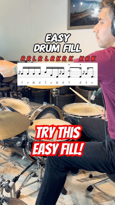 How to Play a Flam Rudiment as a Drum Fill! (Must Know!) #drums - YouTube