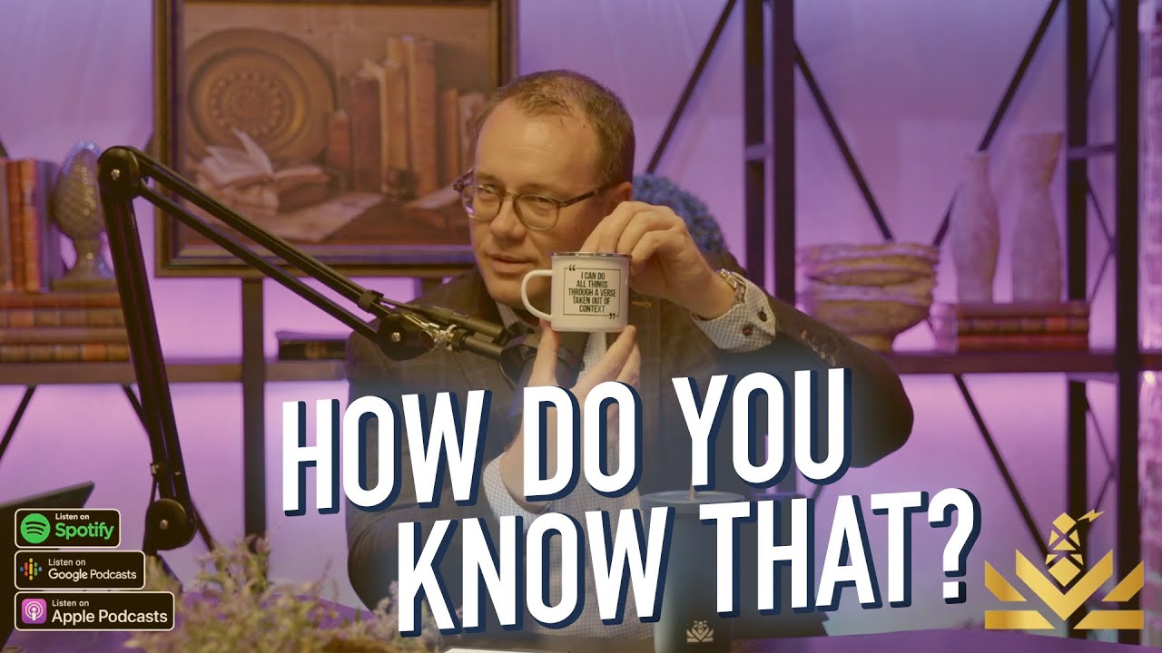 🙋 How Do You Know That? - YouTube