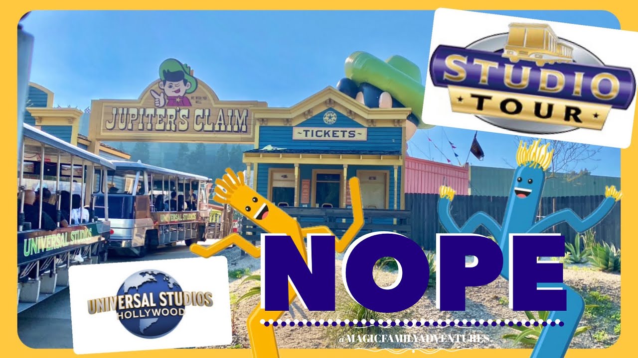 NOPE Movie Set on the World Famous Studio Tour at Universal Studios Hollywood - YouTube