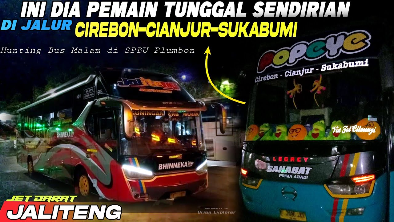 ini dia.... bus angkatan malem.. vlog di spbu ketemu sahabat popeye ...