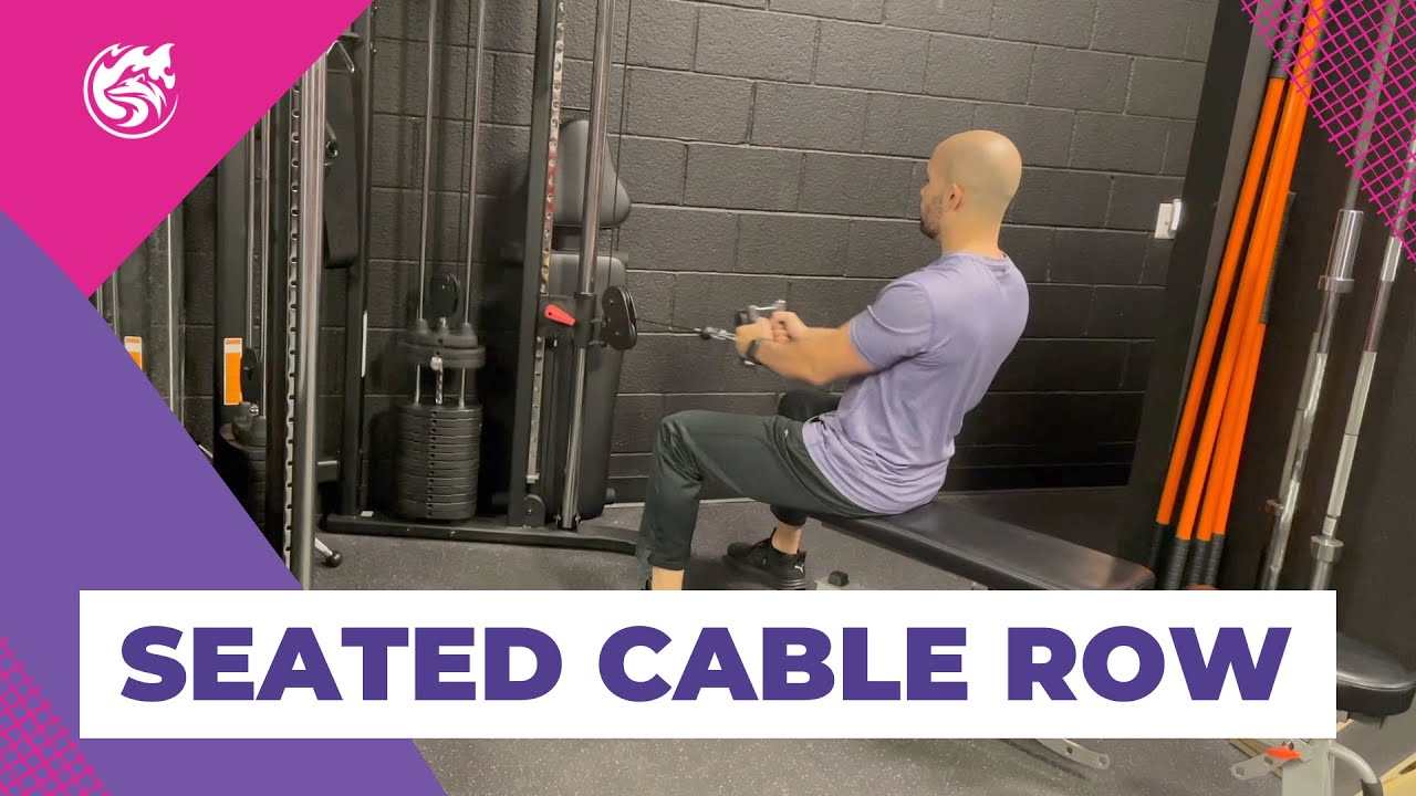 Seated Cable Row - Plus Ultra Fitness Las Vegas - YouTube