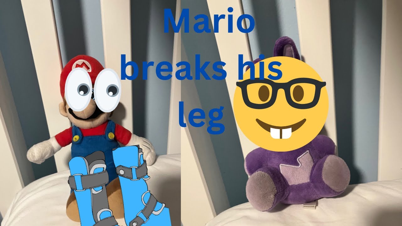 Mario breaks his leg - YouTube