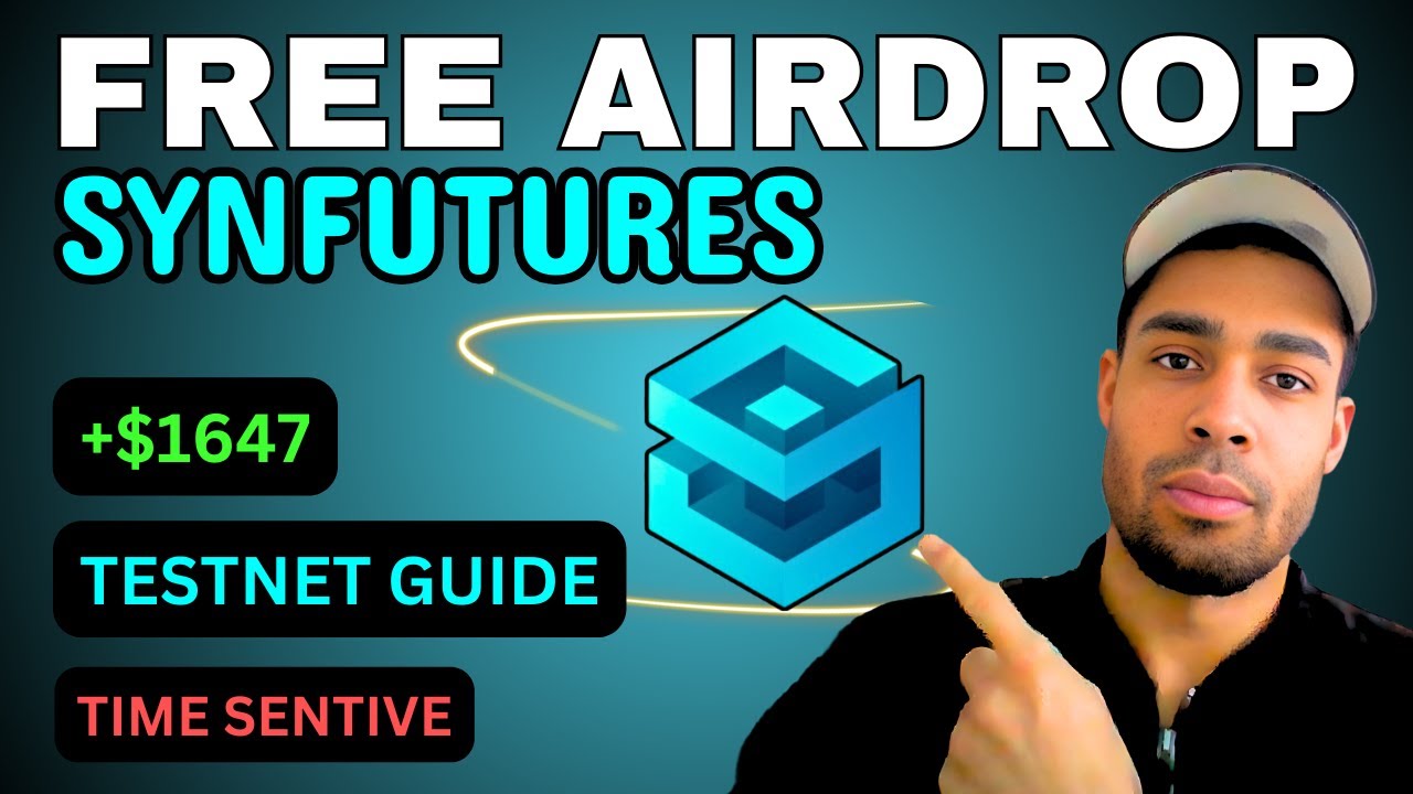 Synfutures FREE AIRDROP Testnet Tutorial update (Time sensitive, simple ...