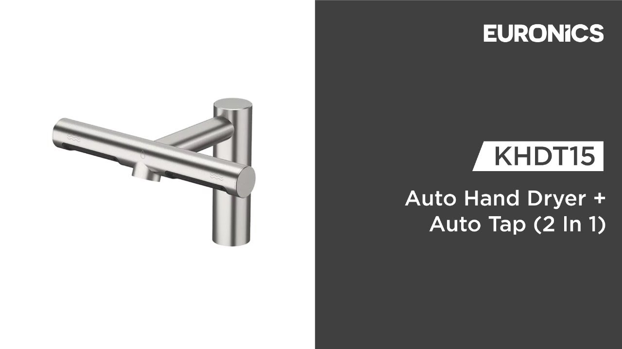 Revolutionize Washrooms with 2-in-1 Automatic Tap with Hand Dryer (KHDT ...