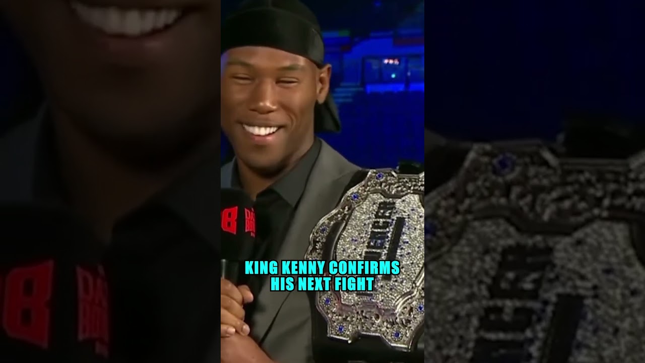 KING KENNY CONFIRMS HIS NEXT FIGHT 😲 - YouTube