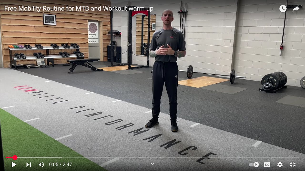 Free Mobility Routine for MTB and Workout warm up - YouTube
