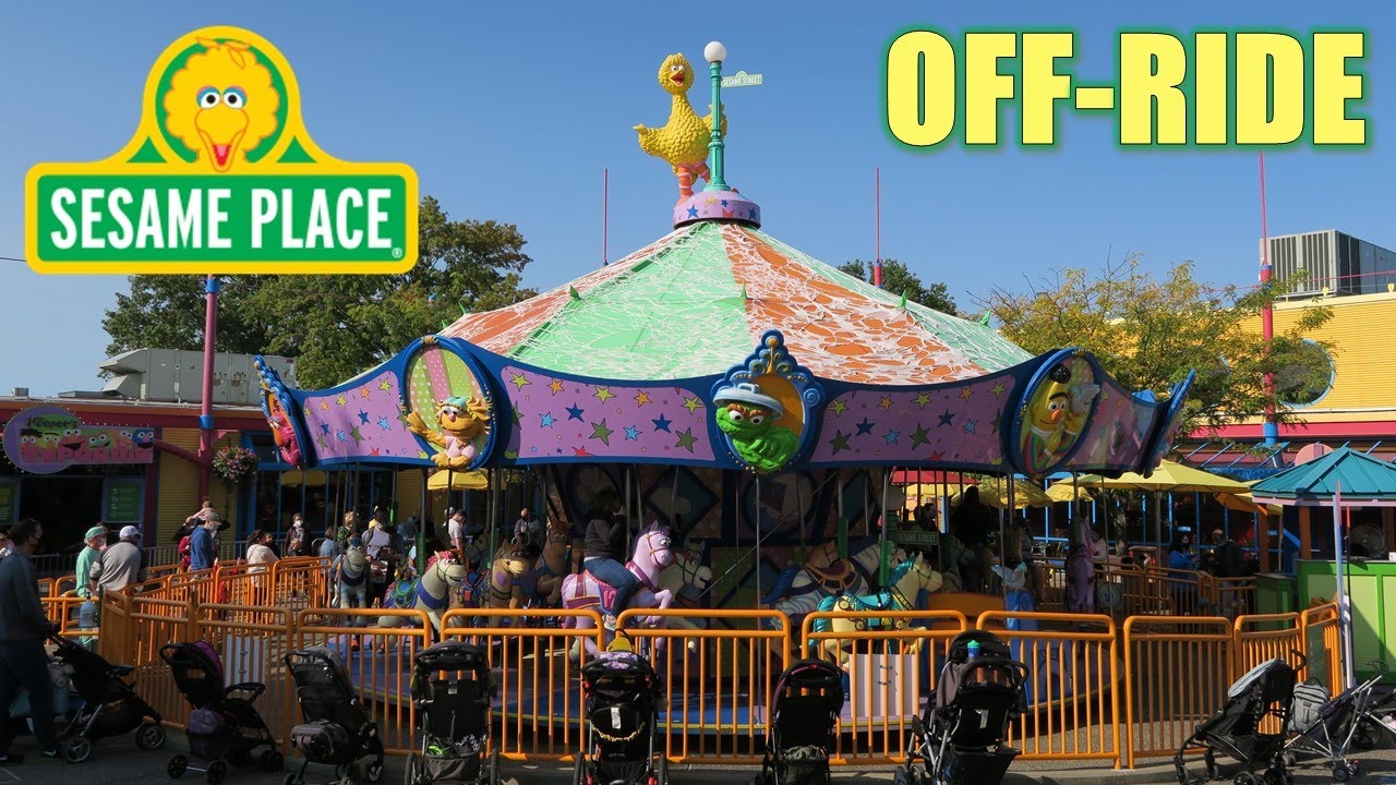 Sesame Place Off-Ride Footage, Pennsylvania Children's Theme Park | Non ...