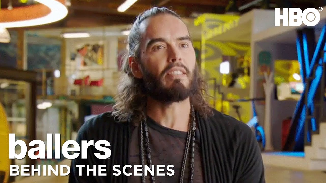 Ballers: Russell Brand on Character Lance Klians - Behind the Scenes of ...