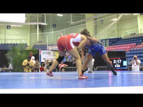2013 Battle At The Falls: 59 kg Braxton Papadopoulos (CAN) vs. Ali ...