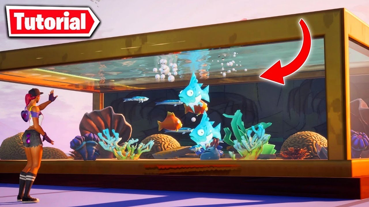 How To Build A WORKING AQUARIUM In Fortnite Creative! (Tutorial) - YouTube