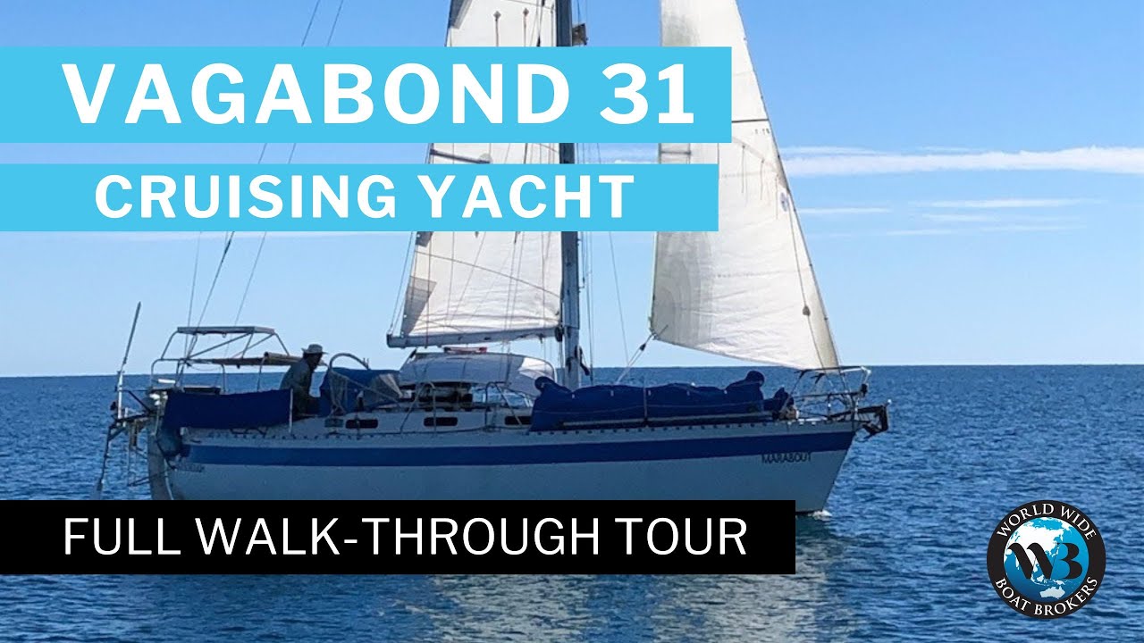 1983 Vagabond 31 Cruising Yacht - Full Walk Through Video - YouTube