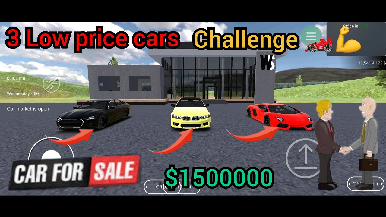 3 Low price cars challenge $400000 🏎️🚘 Car for sale simulator 🚘🚐 - YouTube