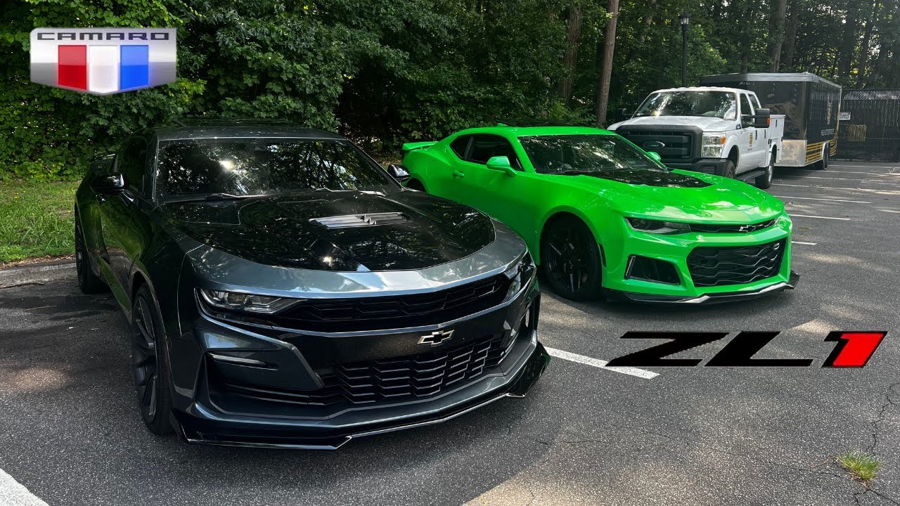 Camaro ZL1s Get Pulled Over Doing Hard Pulls In Traffic | POV - YouTube