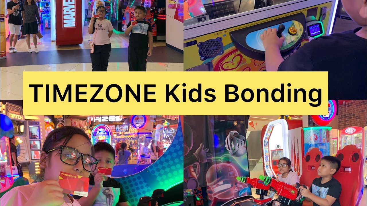 Happy Kids at TIMEZONE SINGAPORE ( Play Games) - YouTube