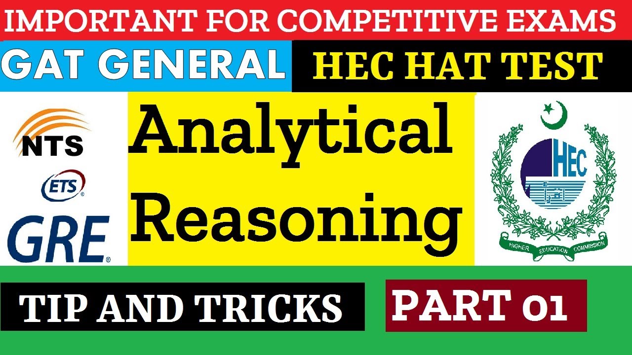 Analytical Reasoning | How to Solve | Tips and Tricks | Part 01 | NTS ...