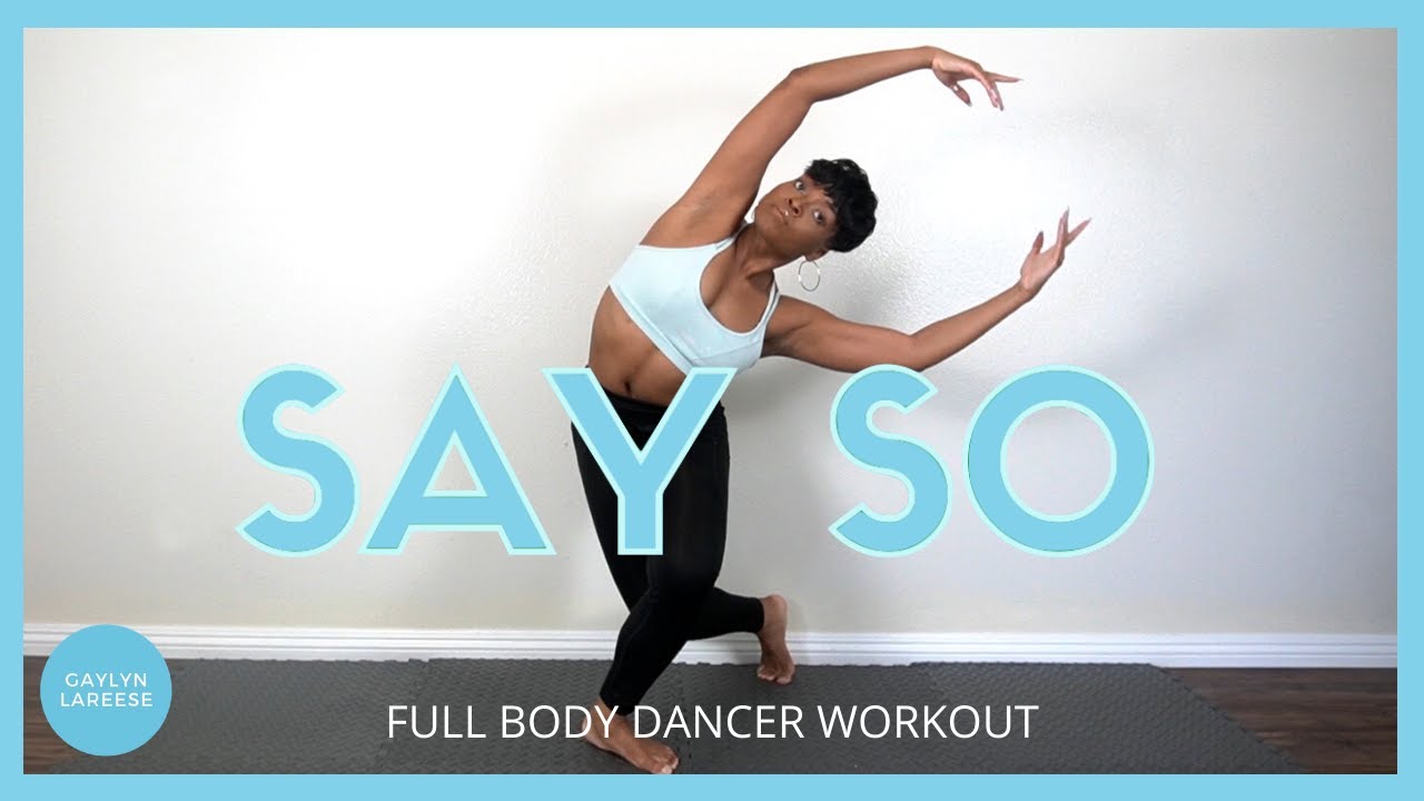 SAY SO - DOJA CAT FT NICKI MINAJ (Full Body) Dancer Workout - YouTube