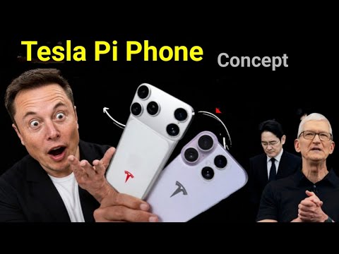Tesla Pi Phone + Starlink Network! Elon Musk’s Grok AI /goal Feature Kills Apple? Tech (Concept)