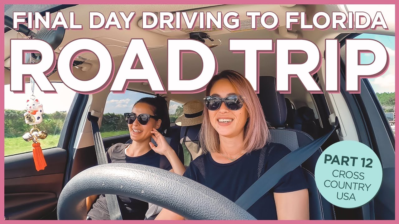 Cross-Country Road Trip DAY 12 - Final Day Driving Home to Florida ...