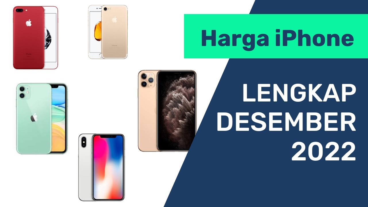 Daftar Harga Apple iPhone terbaru lengkap 2022 - YouTube