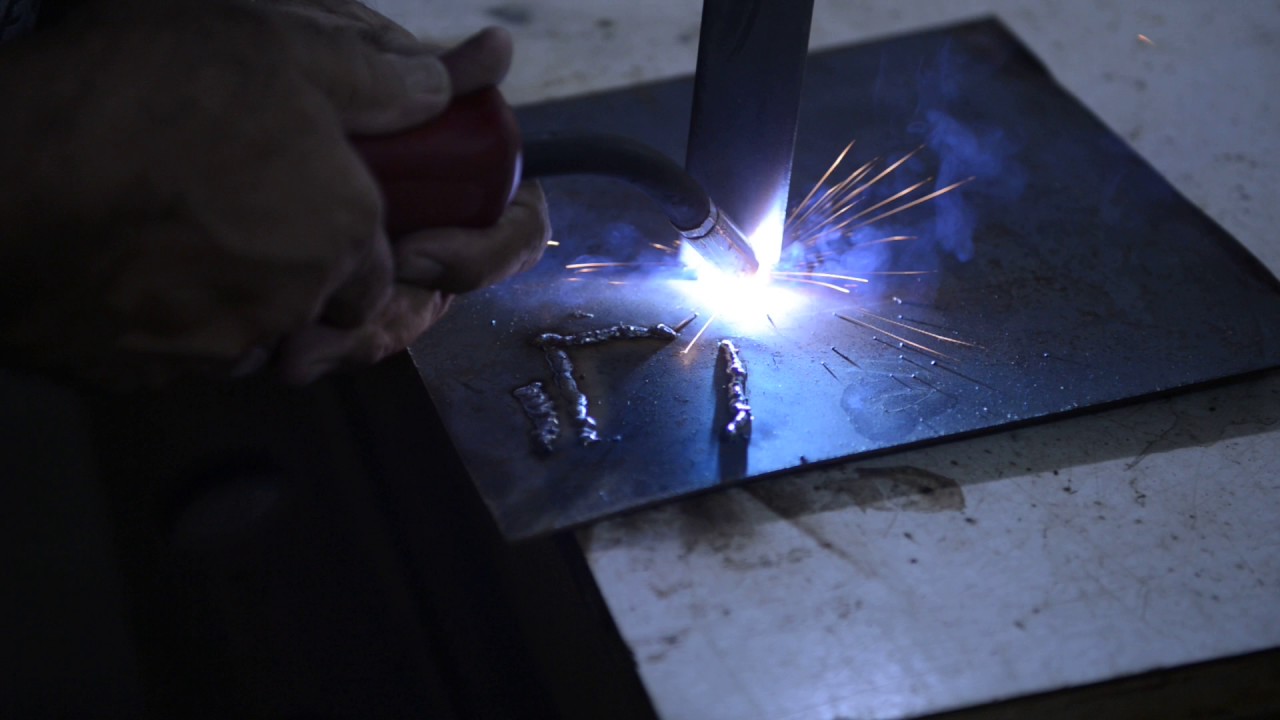 mig welding test part+2 - YouTube