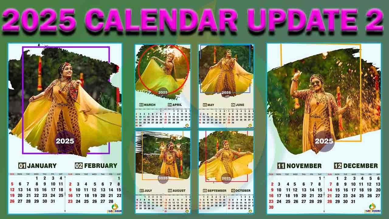 Free 12x18 Premium Calendar 2025 Update 2 for Sigma Albums || SIGMA ...