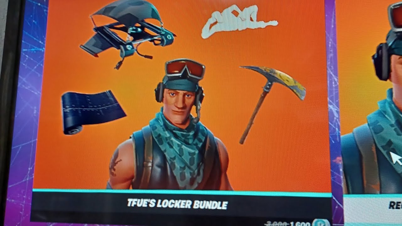 (fortnite item shop)June 5th tfue's locker bundle use code tfue - YouTube