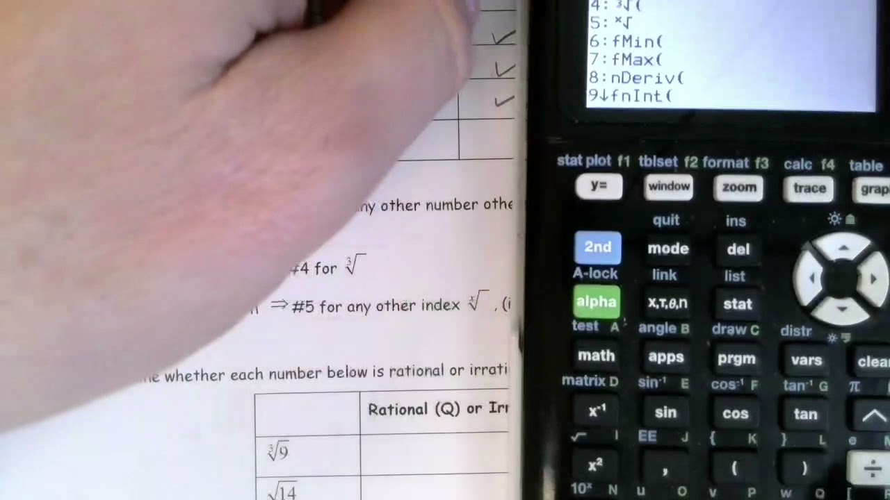 Math 15 The Number System, Radical and Exponential Forms Lesson - YouTube