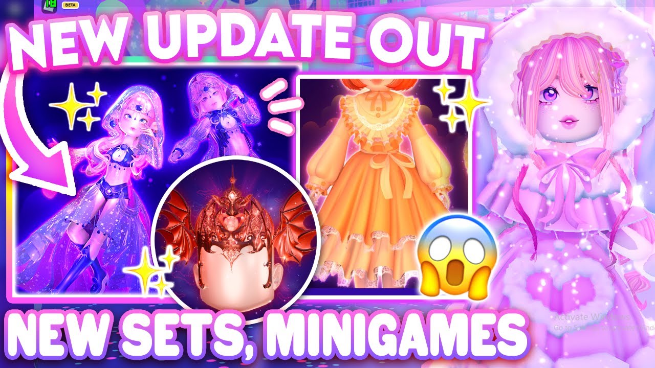 NEW UPDATE OUT! New SETS, ITEMS & NEW VALKYRIE + MINIGAMES & REWORKS ...