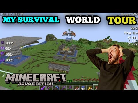 MY SURVIVAL WORLD TOUR || MINECRAFT || - YouTube