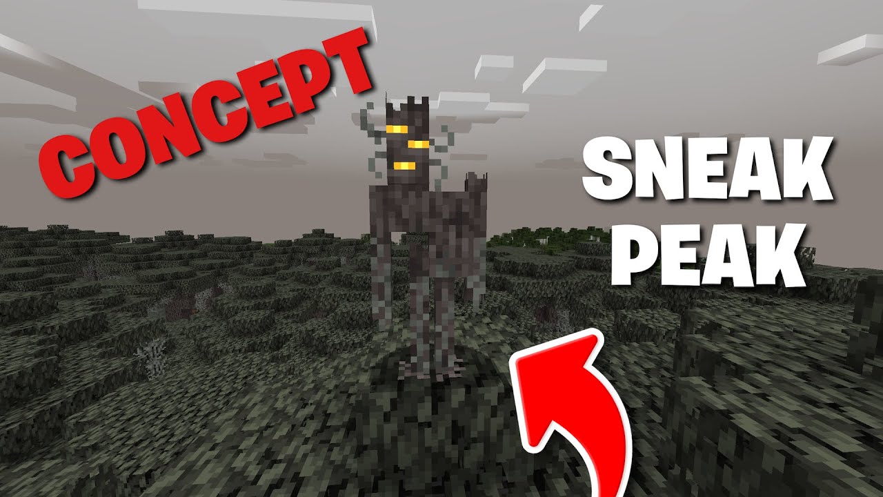 Minecraft Early Look at THE CREAKING!!!! - Concept - YouTube