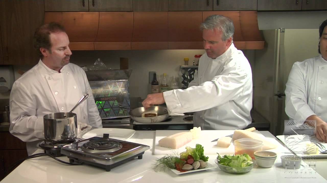 Chef Patrick Mc Laughlin demos Pan Seared Hapu'upu'u di Chorizio in HD ...