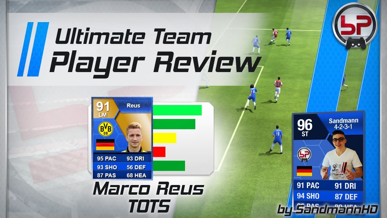 Fifa 13 | Marco Reus TOTS 91 Player Review | In game stats | Gameplay ...