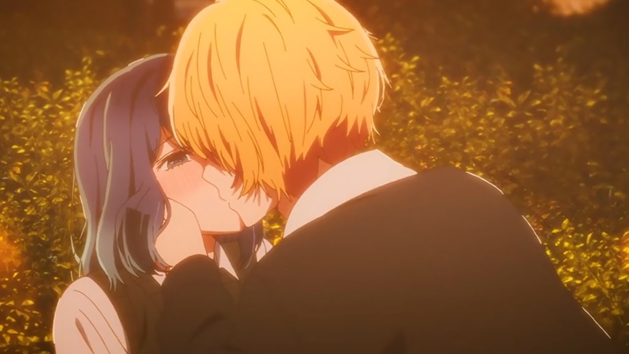 Aqua enamora a Akane con un beso - YouTube