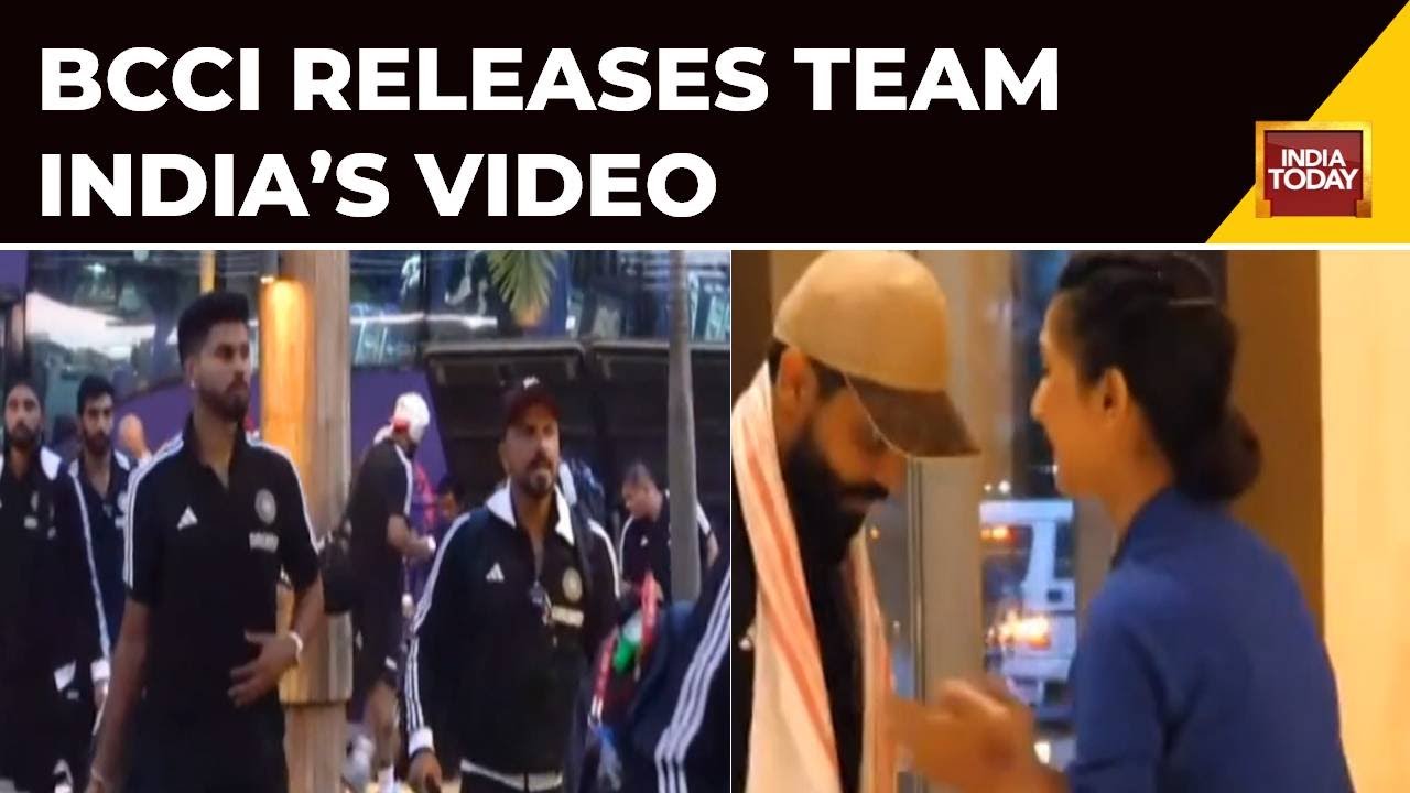 World Cup: BCCI Releases The Video Of Team India - YouTube