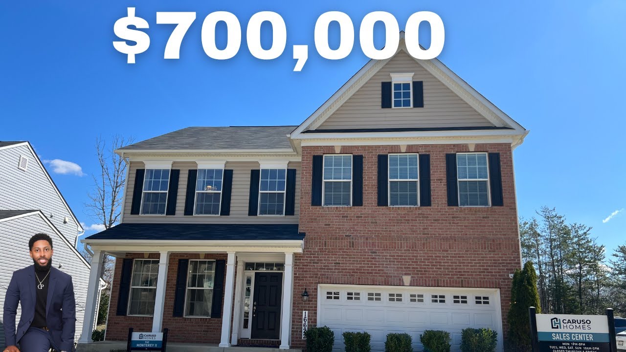 Touring a BEAUTIFUL New Construction Home | Home Buying - YouTube