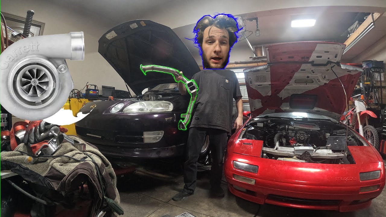 Sc400 turbo part 4 - Mounting turbo, more exhaust routing, and intake ...