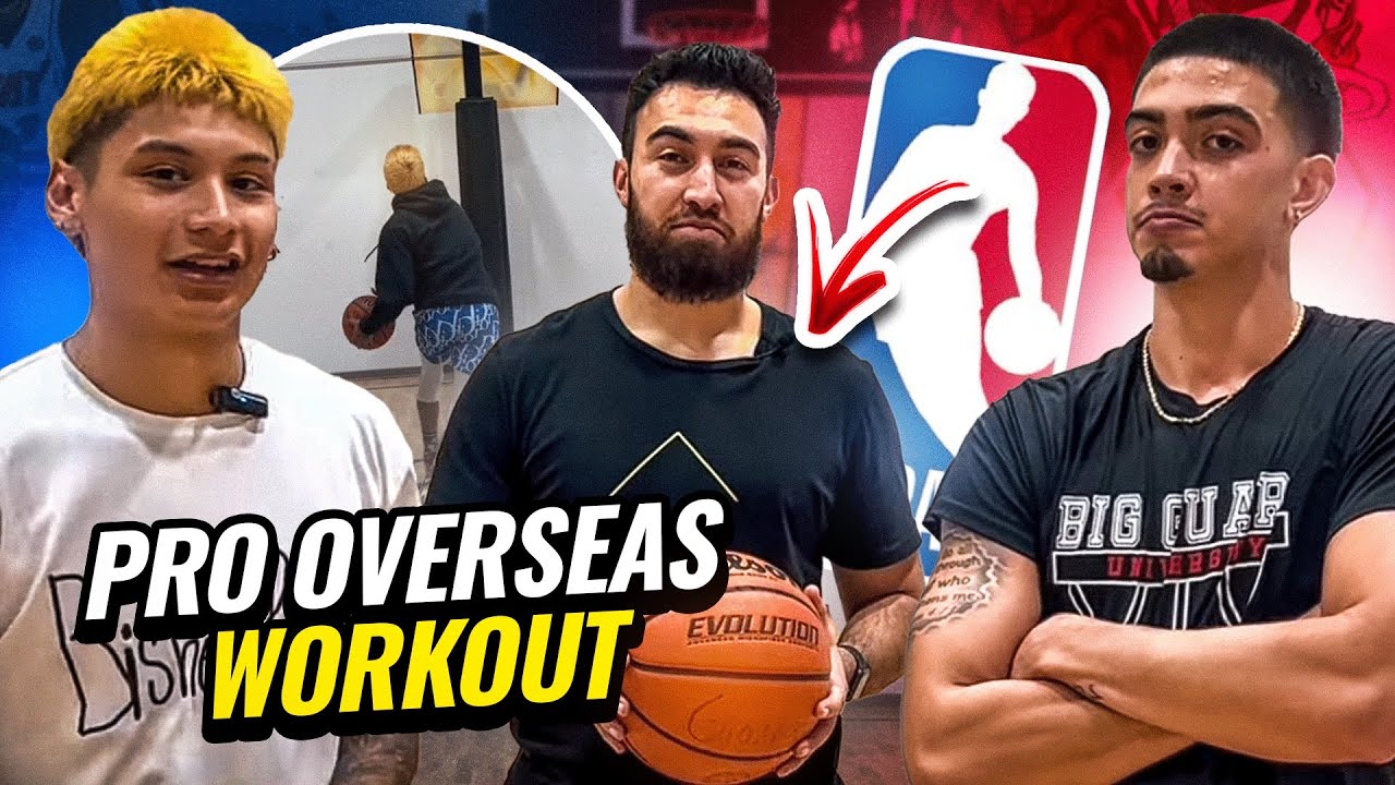 PRO Basketball Workout with NBA Trainer! Best Gym in the WORLD! - YouTube