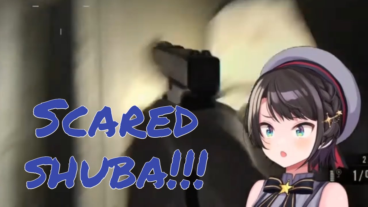 Subaru scares herself【Oozora Subaru】 - YouTube