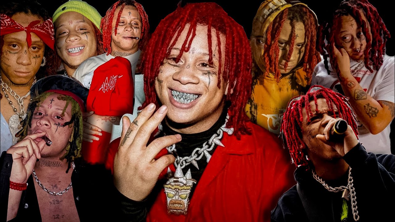 DRAWING TRIPPIE REDD🖤 - YouTube