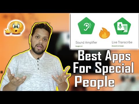 Sound Amplifier and Live Transcripts app review | Google's apps for deaf and less hearing people |