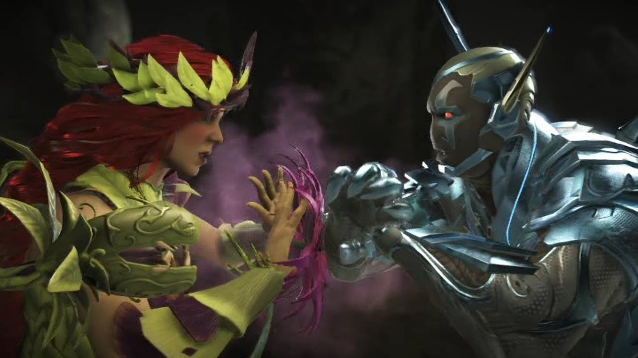 Injustice 2 : Poison Ivy Vs Blue Beetle - All Intro/Outros, Clash ...