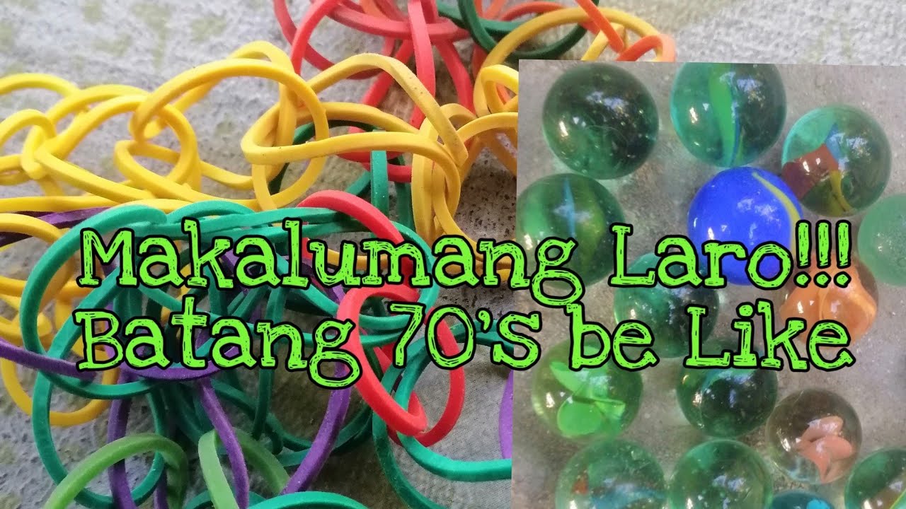 Bringing Back Pinoy Fun Games/Batang 70'S - YouTube