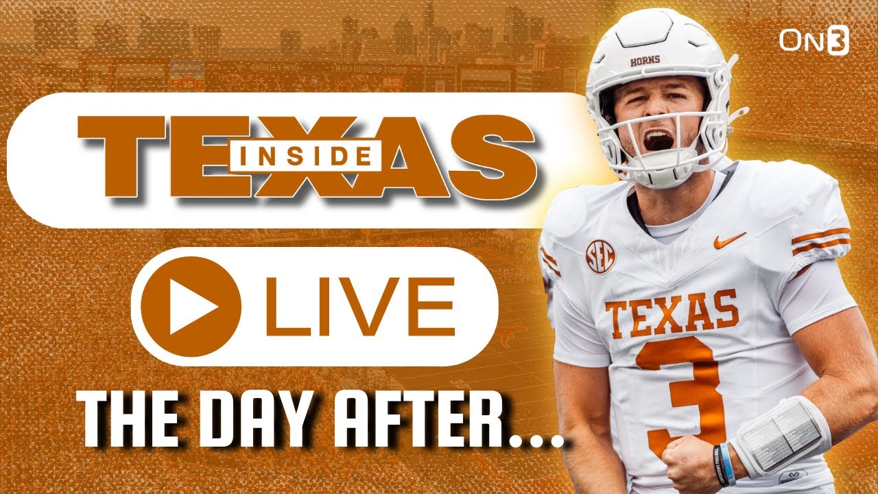 The Day After LIVE (9/8) - Texas Beats Michigan 31-12, Plays UTSA Next ...